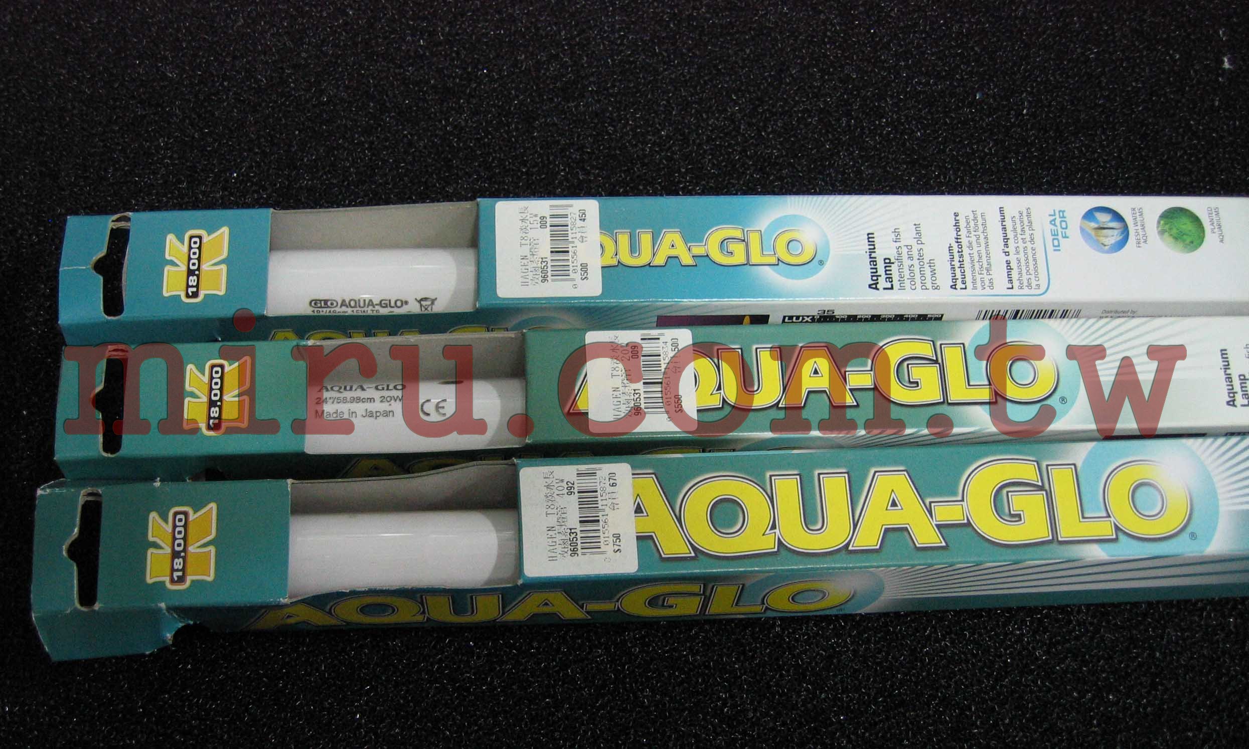 Hagen赫根 淡水長效鹵素T8燈管(18000K)(15W)_照明燈管FL,PL_照明設備_西高地水族,博偉水族寵物--水族用品批發專門店 - WestHighLand